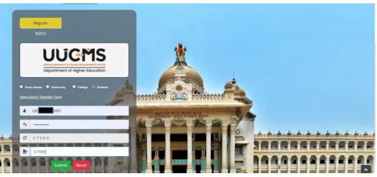 UUCMS 2024: Login, Registration & Exam Application @uucms.karnataka.gov ...